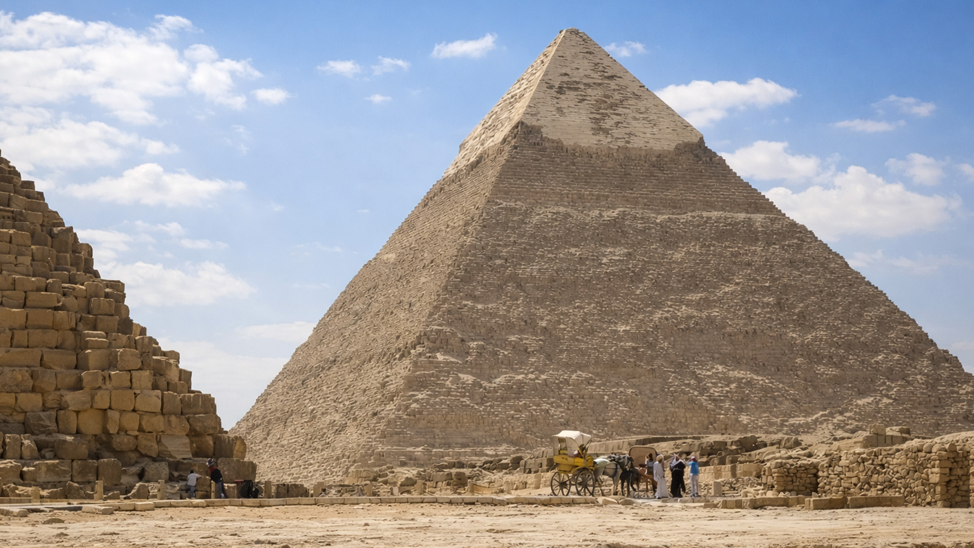 Construites sans machines modernes