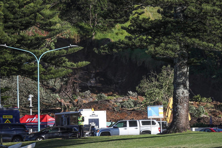 A search for 6 presumed dead in a New Zealand landslide is expected to ...