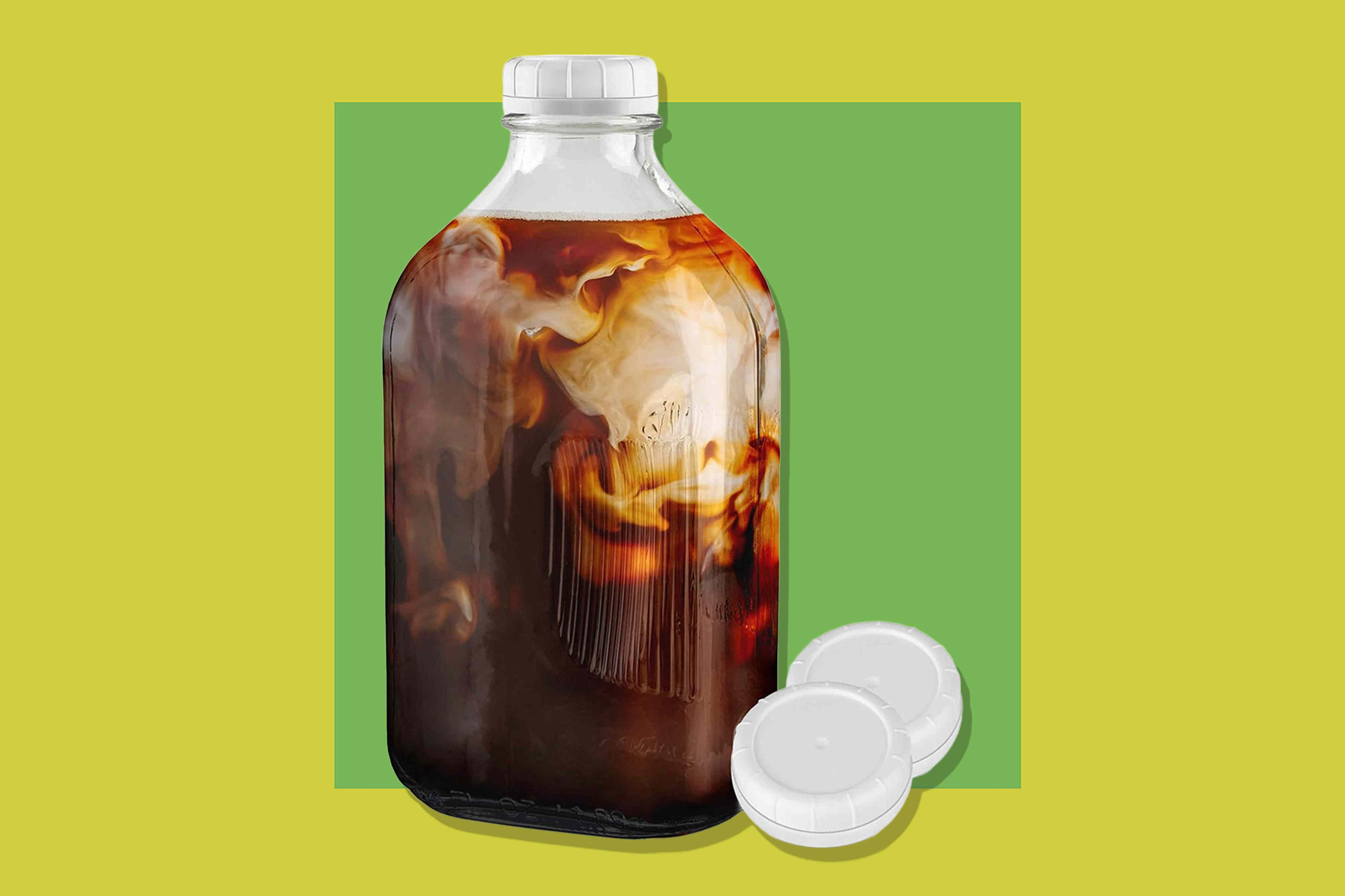 I hate cleaning up spilled milk, but these glass jars will be my next ...