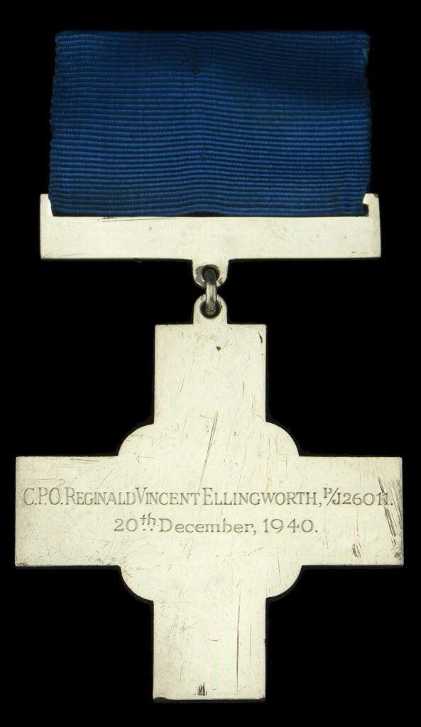 Rare George Cross awarded to war hero who cleared Blitz mines up for ...