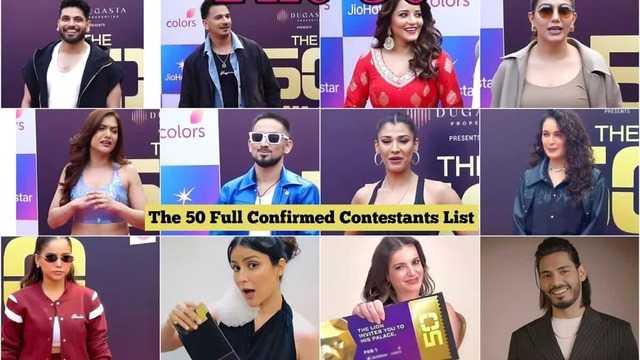 Full and final list of 50 confirmed contestants of 'The 50'