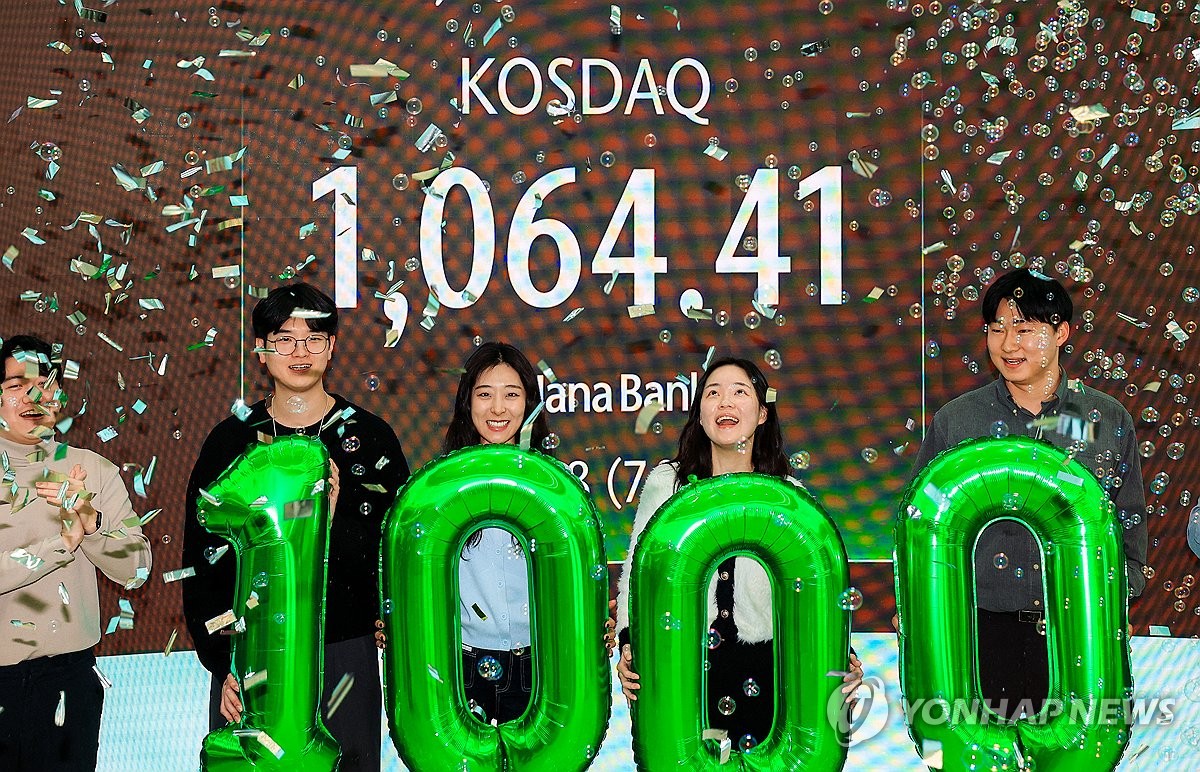 El KOSDAQ supera el umbral de 1.000