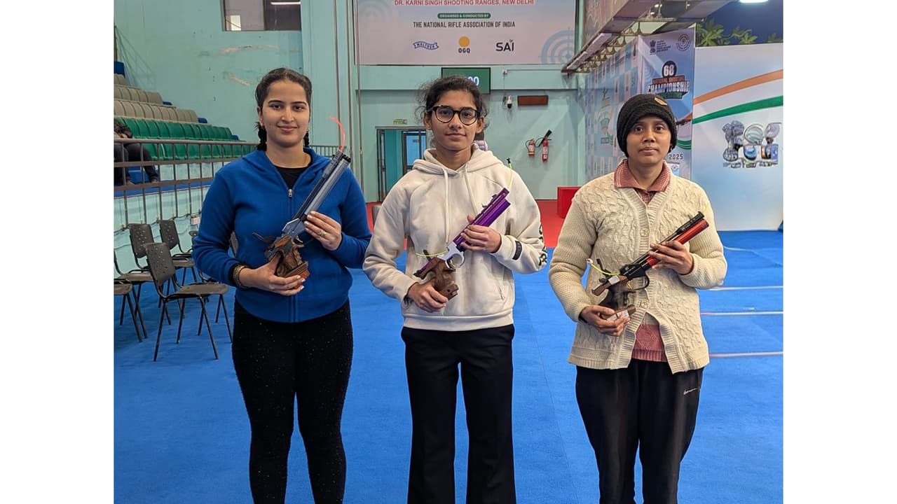 Sainyam, Gaurav Kumar win 10m air pistol T2 at national trials