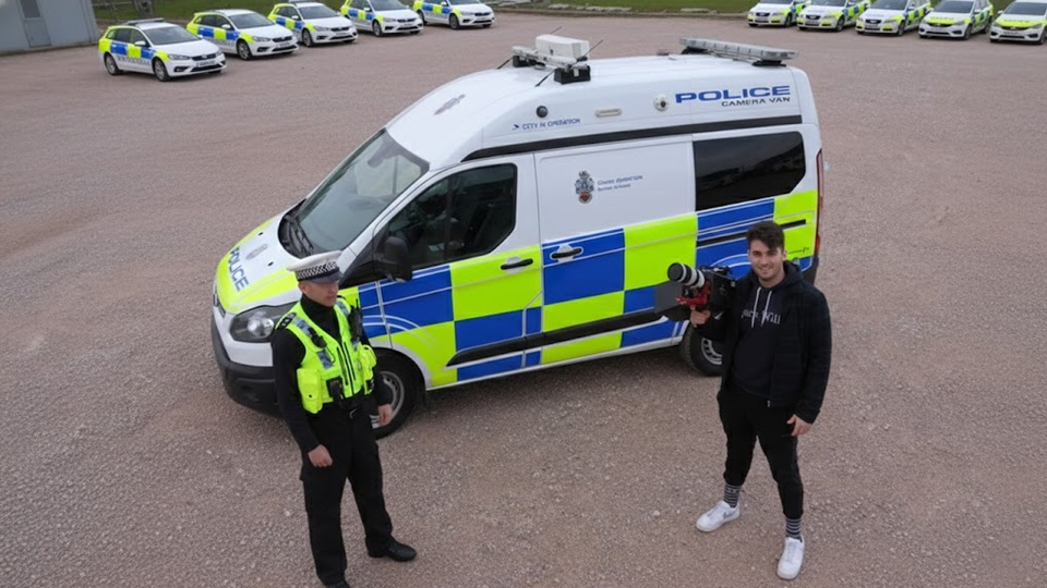 Secrets behind speed camera vans