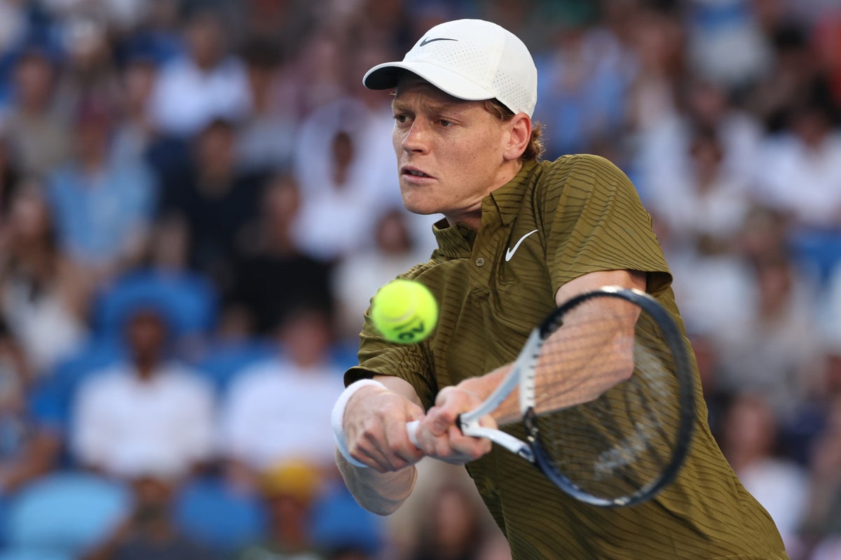 Sinner resumes Australian Open campaign after 'lucky' escape