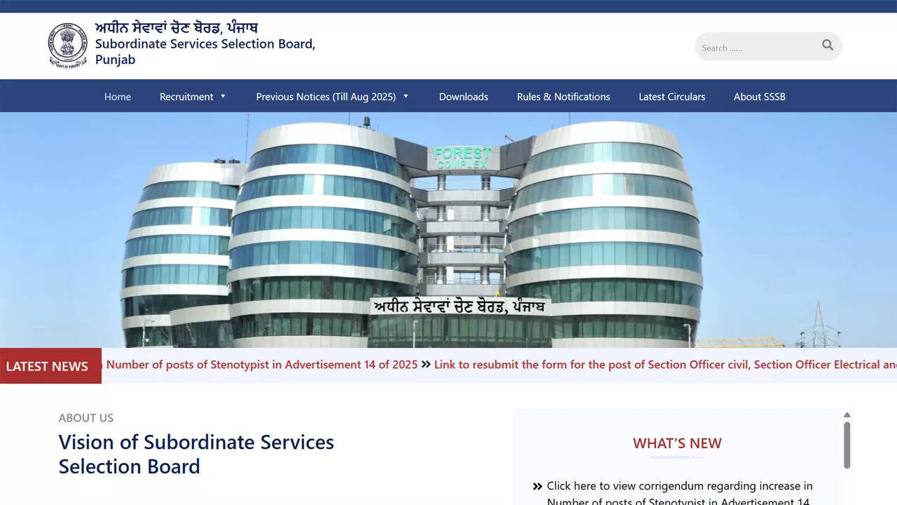 PSSSB Punjab Group D recruitment 2025 last date to apply today for 331 ...