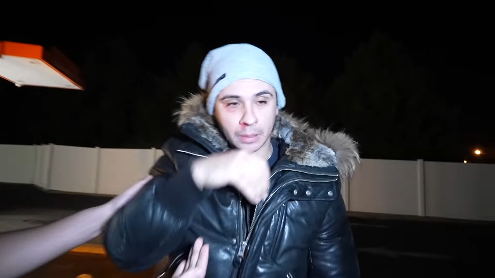 My brother got jumped - the assaulter is nowhere to be found