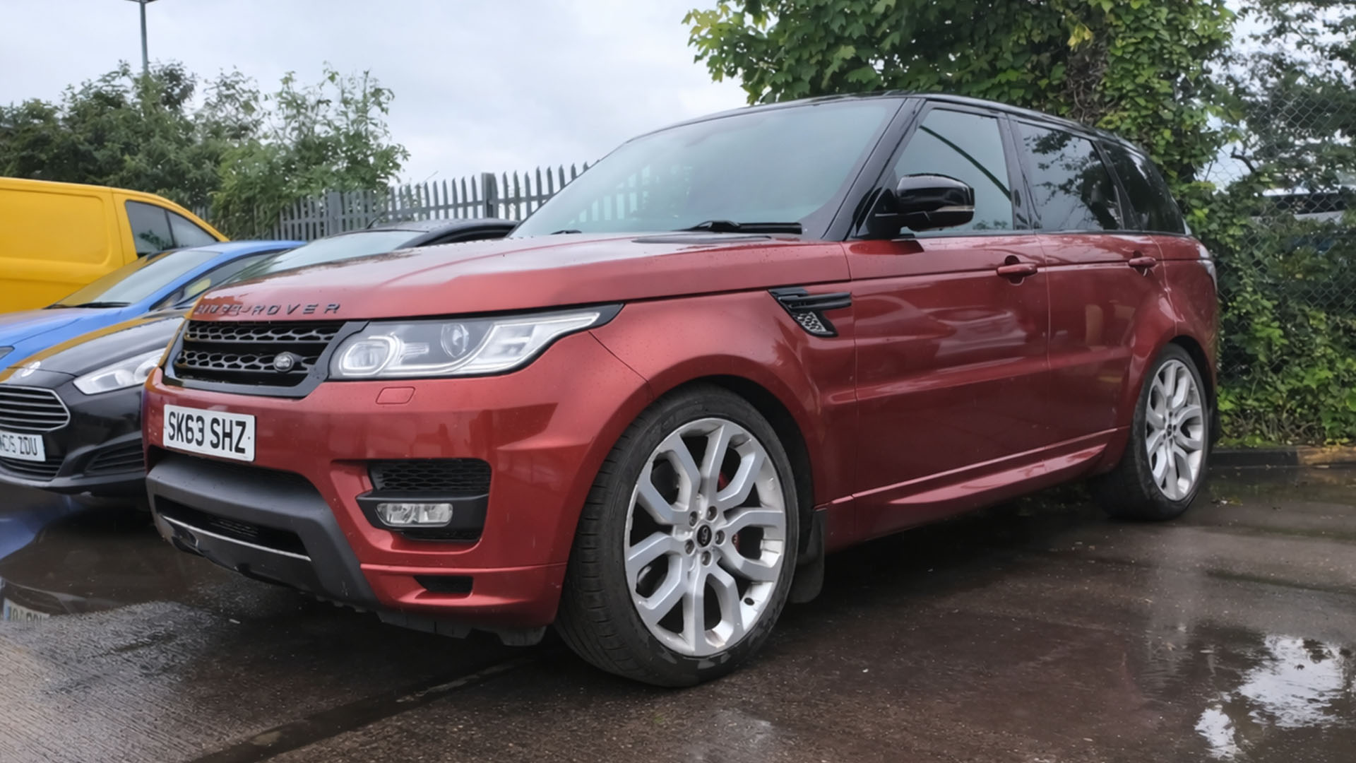 Range Rover bought at auction repaired and sold