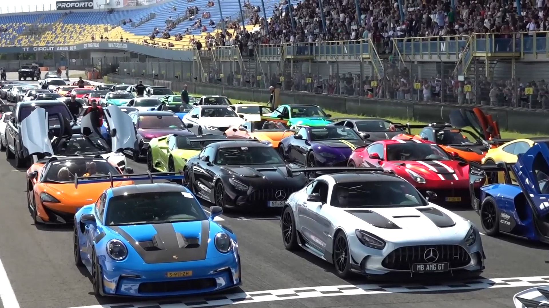 Luxury hypercars featured at Dutch automotive event