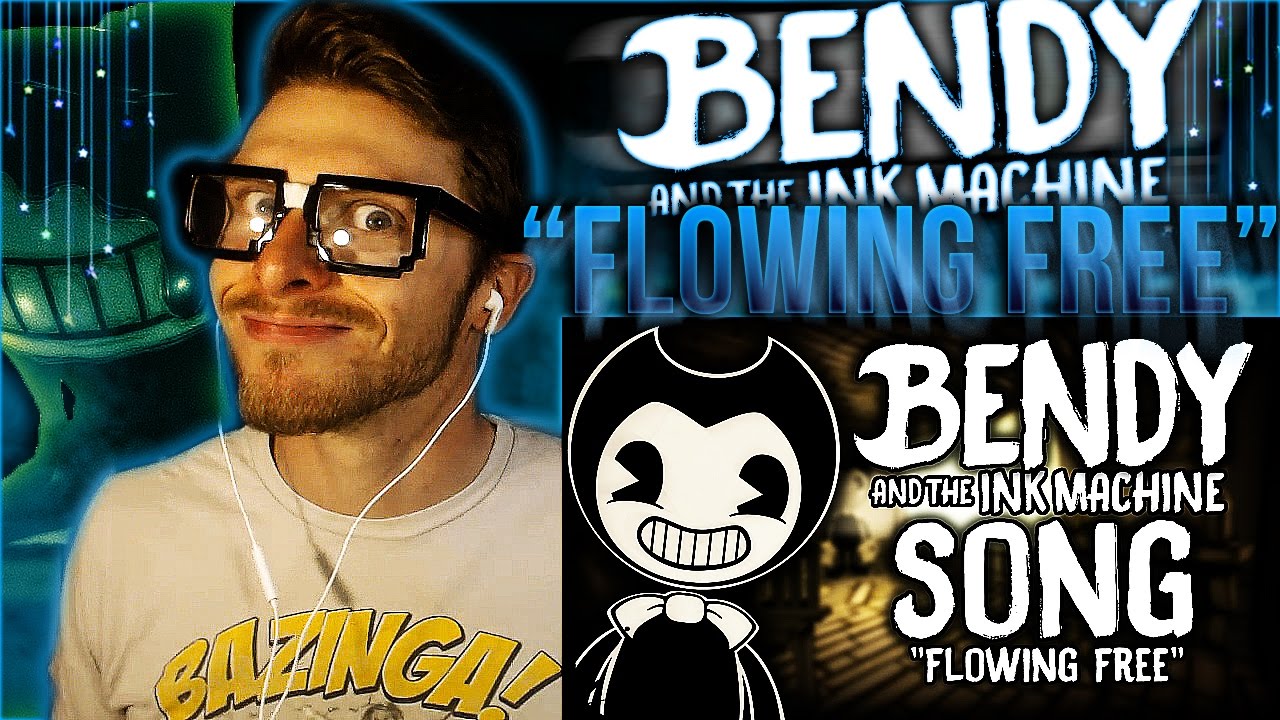Vapor reacts #384 | [BATIM] Bendy and the Ink Machine song "Flowing ...