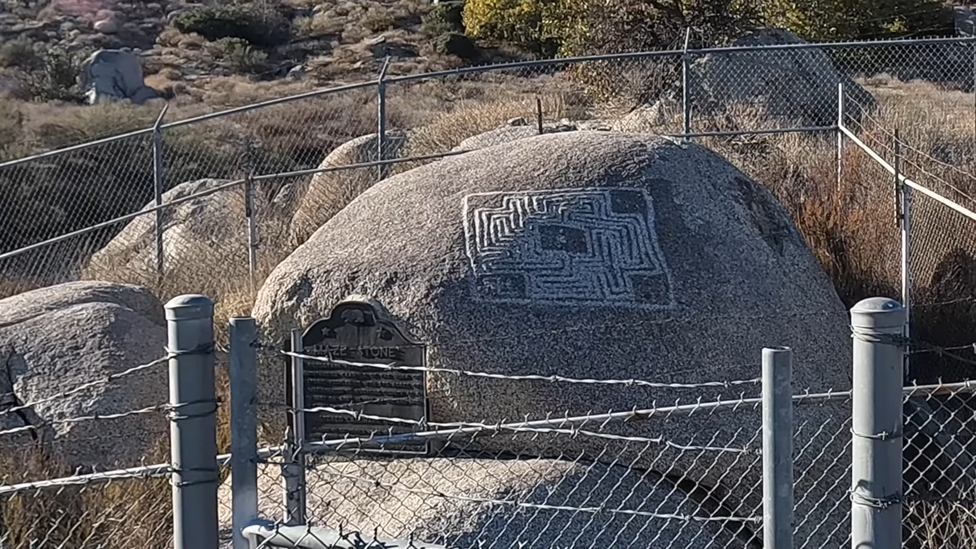 They don't know who made it - the maze stone that shouldn't exist