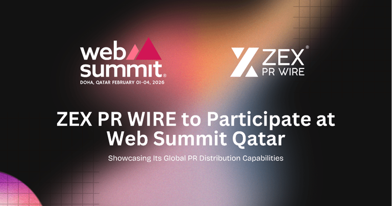 ZEX PR WIRE showcases international PR distribution at Web Summit Qatar