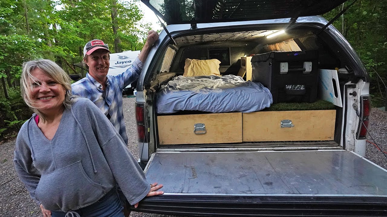 Truck camping with my parents