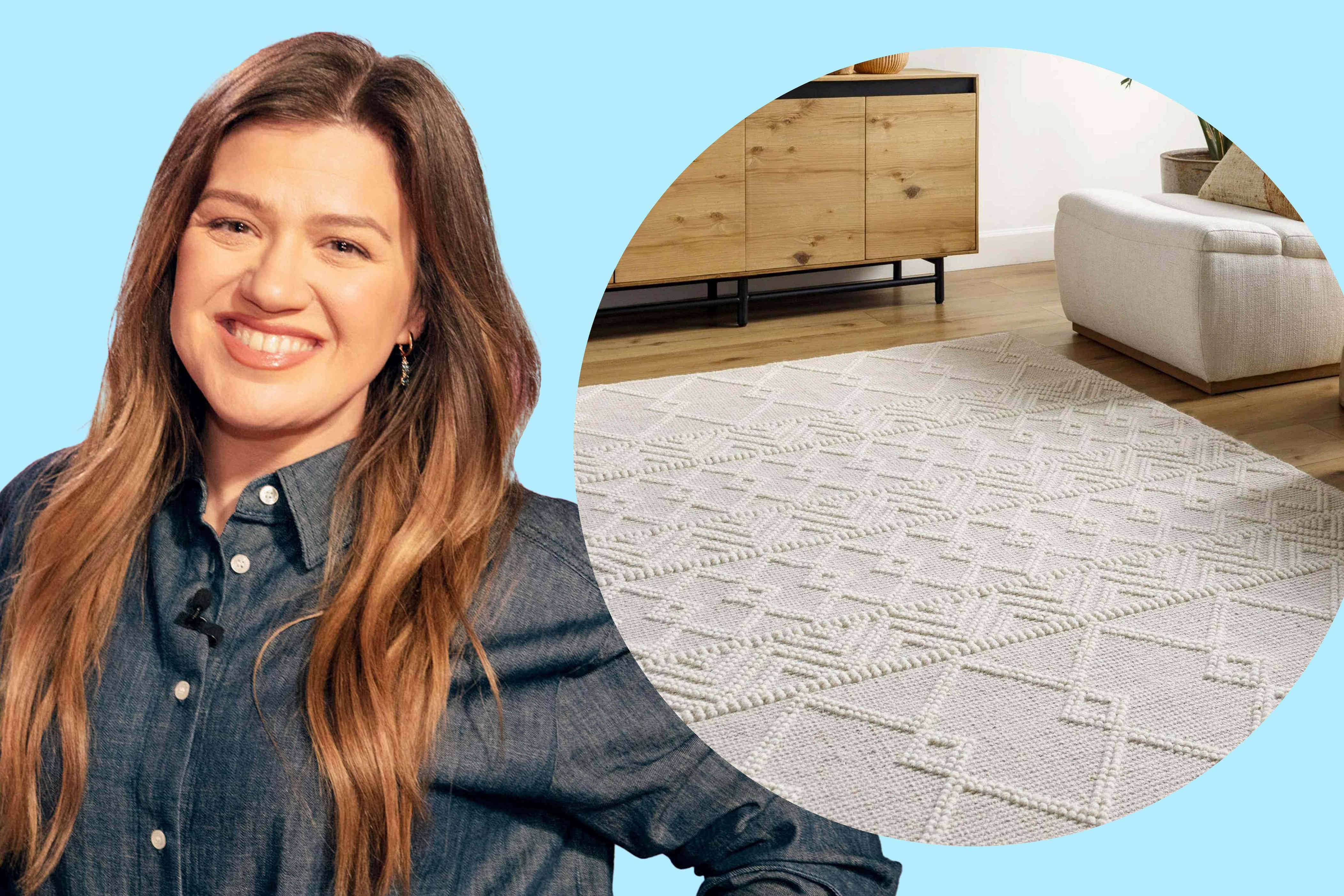 Kelly Clarkson’s wool rugs, jute carpets, and more styles are up to 80% ...