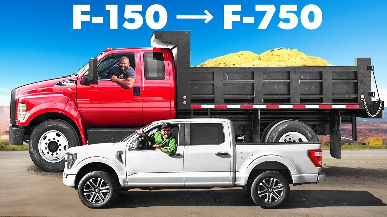 These trucks don’t mess around — from F-150 to F-750