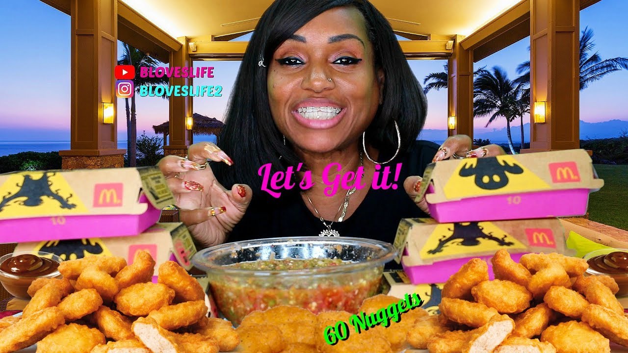 McDonald’s chicken nuggets challenge with AuzSome Austin
