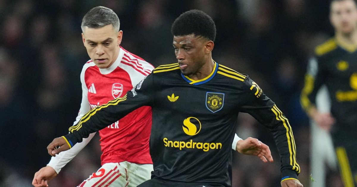Man Utd star Amad Diallo mocks Arsenal with 'only hope' dig after 3-2 ...