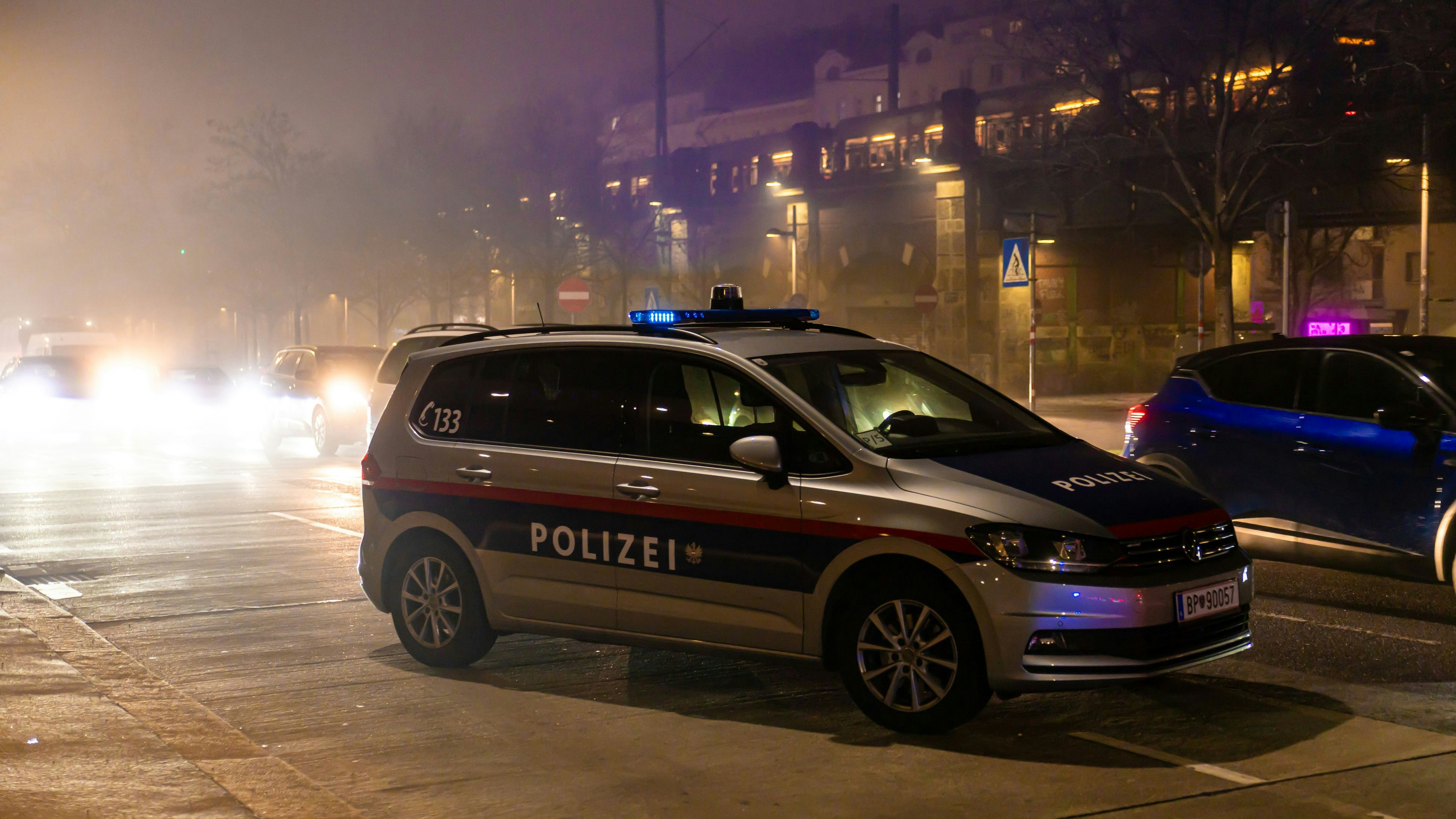 Auf Straße randaliert: Vater und Sohn verletzen Beamte