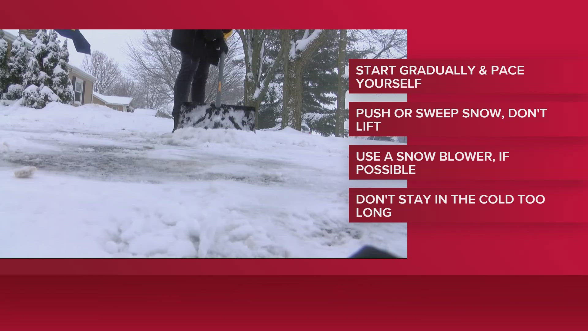 Unexpected injuries from shoveling: Here's what to know, according to ...
