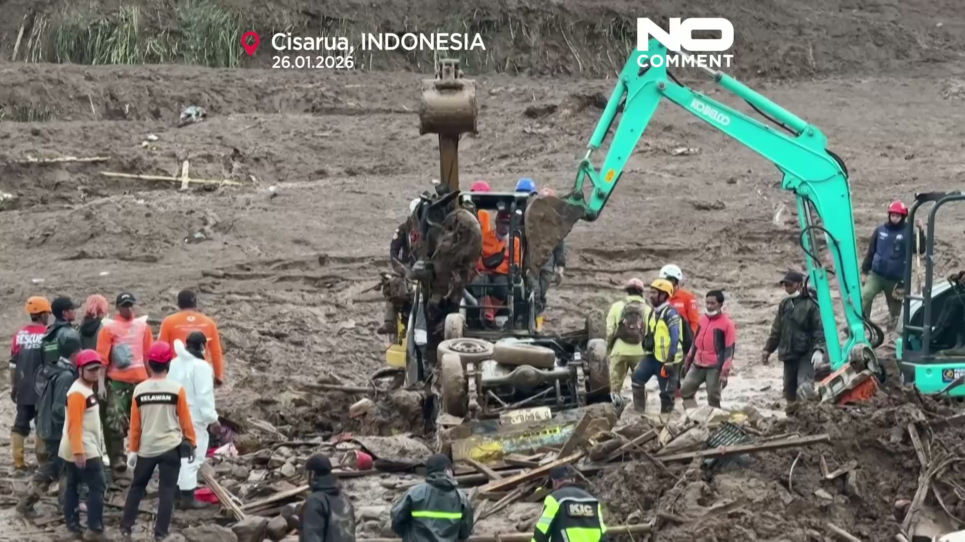 Indonesia landslide kills at least 17, more than 70 still missing