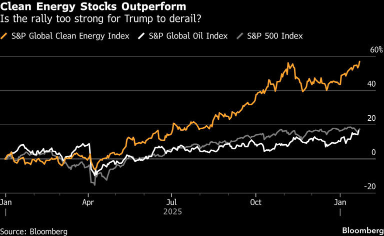 'Fantastic' rally exposes Trump's limits as green stocks soar