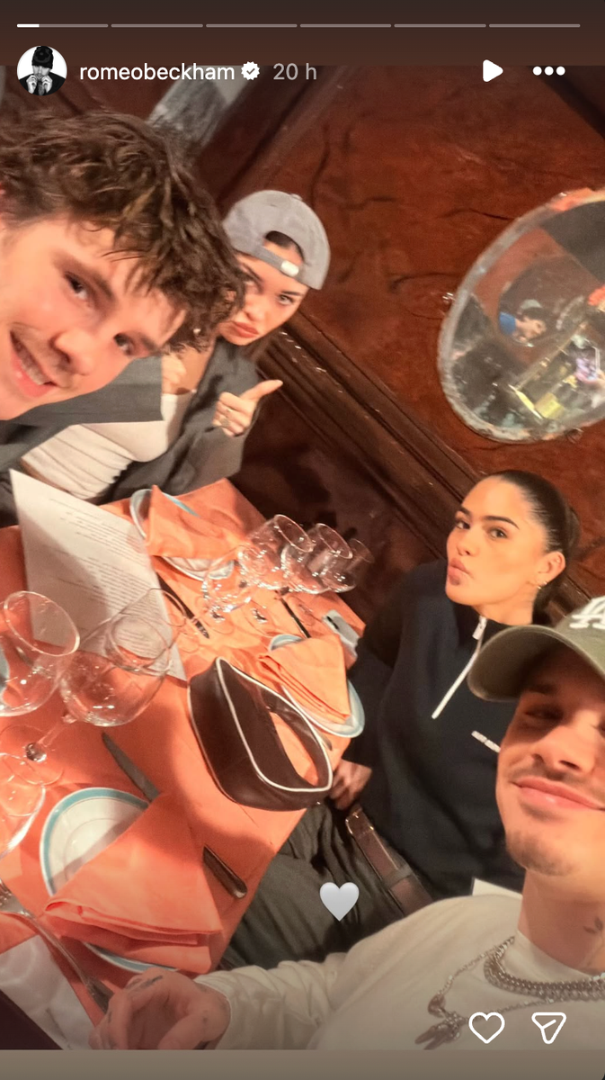 Romeo and Cruz Beckham share defiant double date photo together ...