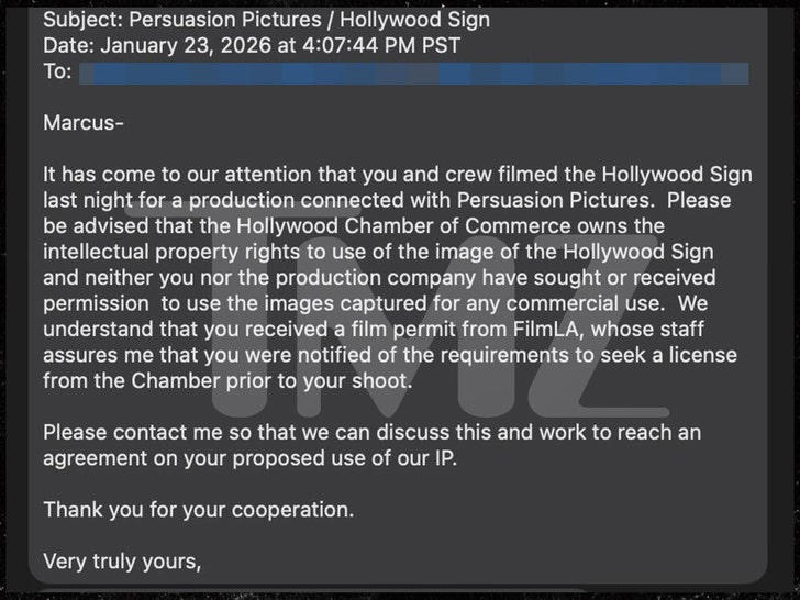 Sydney Sweeney climbs Hollywood sign with bras in legally dicey move