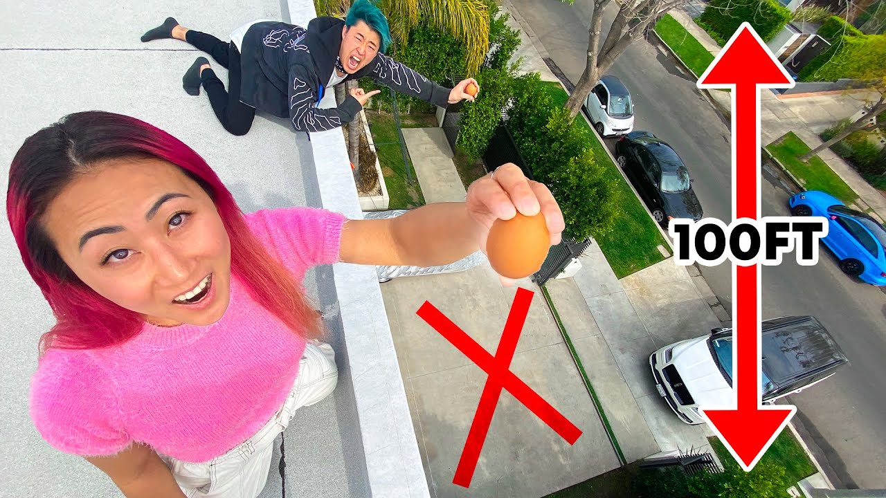 Don't crack the egg and win - Egg Drop Challenge