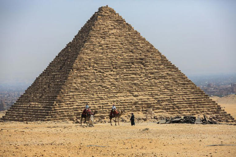 The pyramids were built by alien 'astronauts' and 'I have proof ...