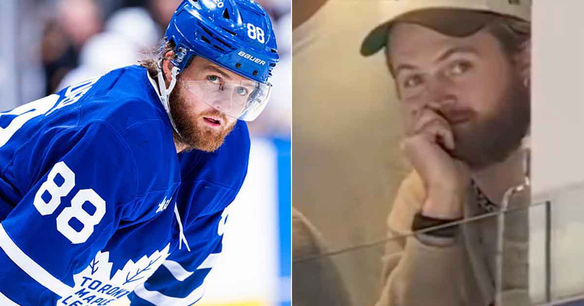 William Nylander could face punishment for on-camera gesture