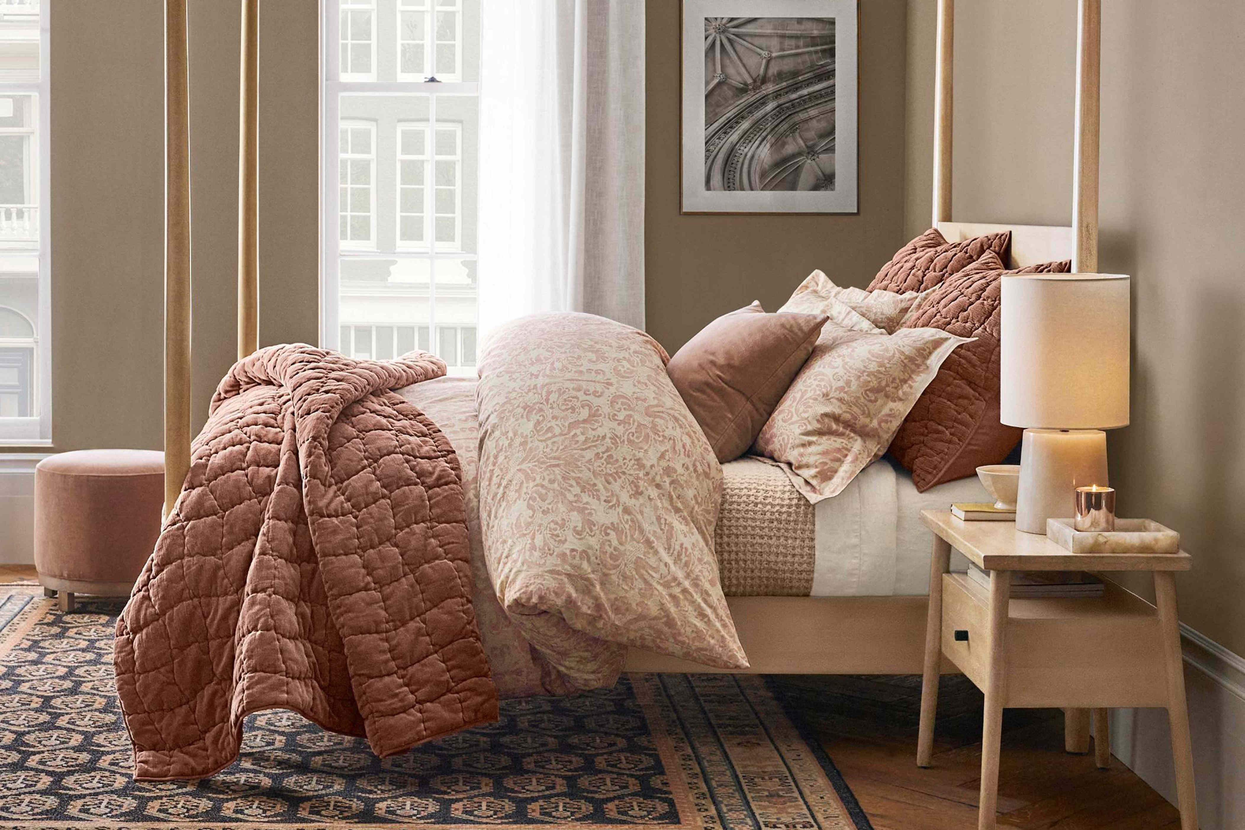 Pottery Barn discounted blankets, quilts, and cozy bedroom essentials ...