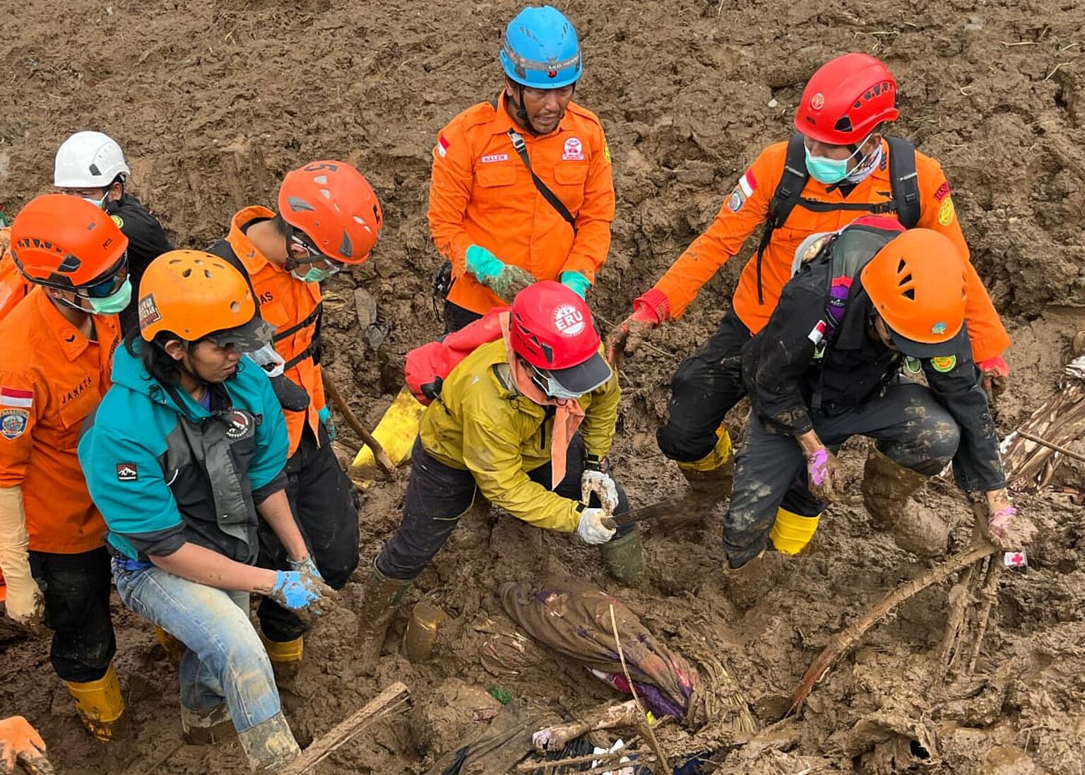 Indonesian marines among 42 missing after deadly West Java landslide
