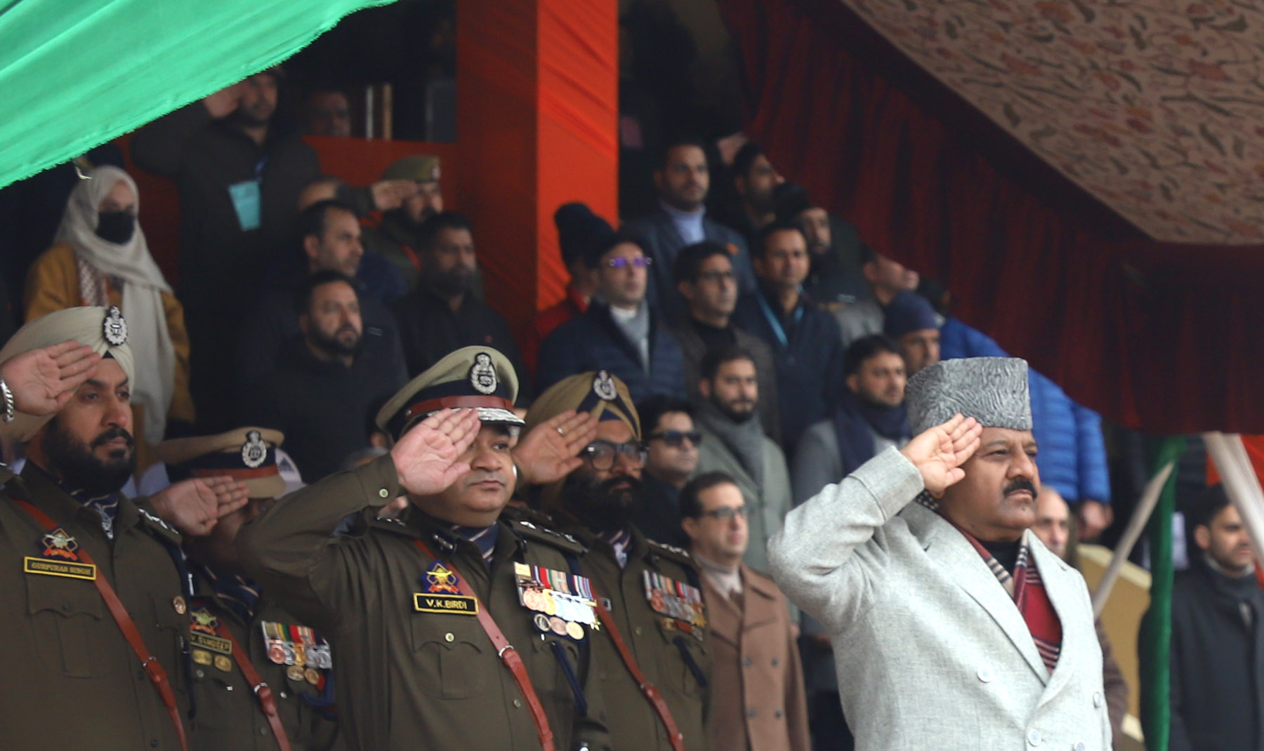 In pictures: Republic Day celebrations at Bakshi Stadium in Srinagar
