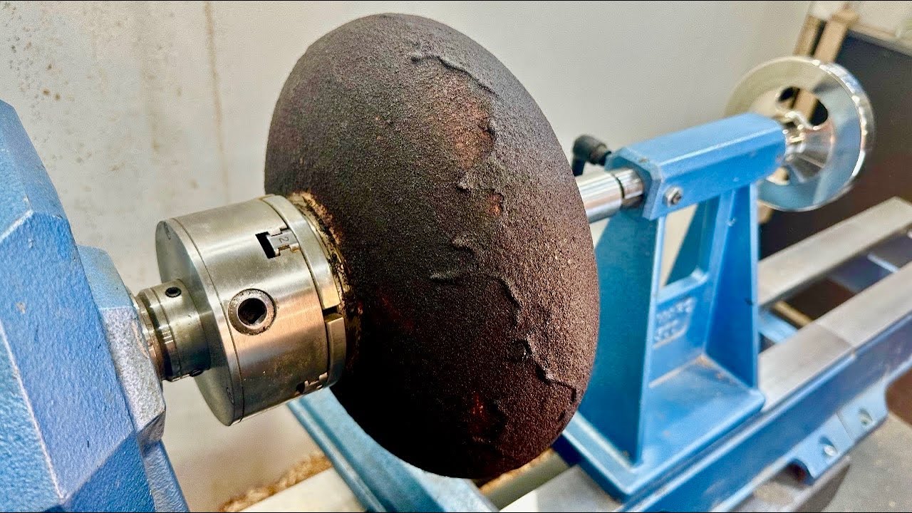 This turning made the workshop smell like coffee