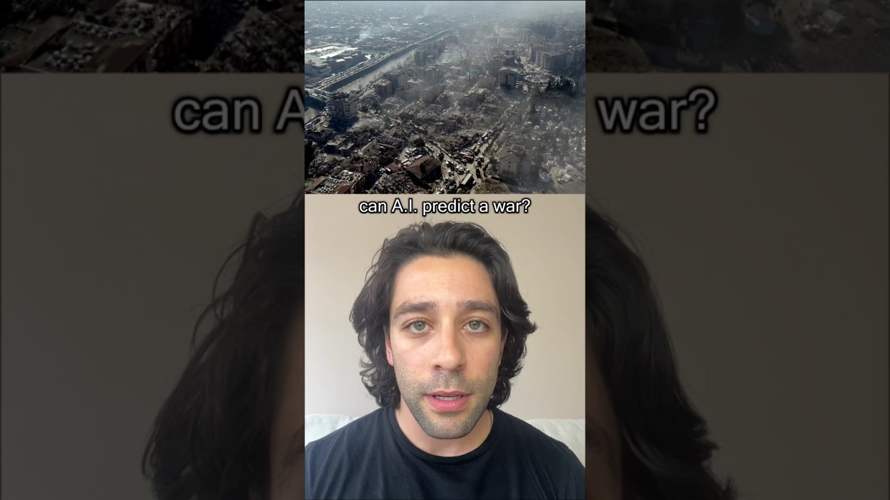 Can AI predict a war and what it means for humanity?