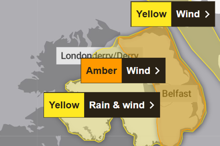 Storm Chandra weather warnings as Met Office issue amber alert for ...