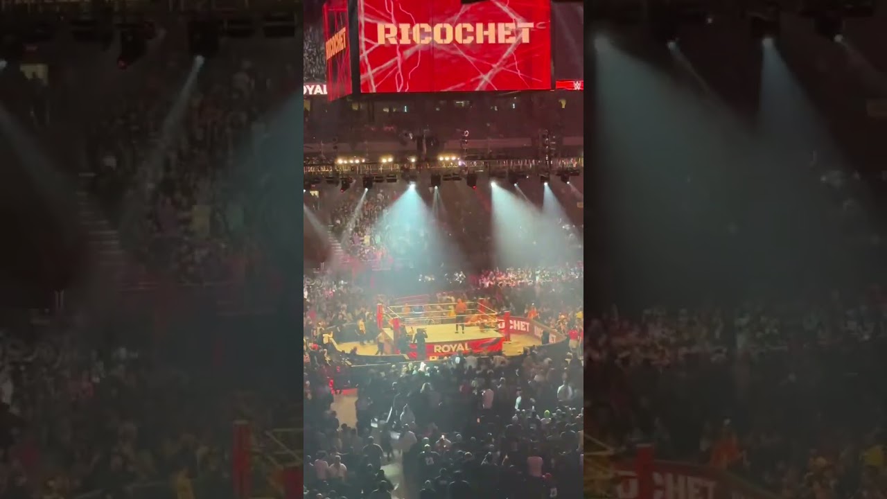 WWE Royal Rumble 2023 Ricochet entrance #shorts