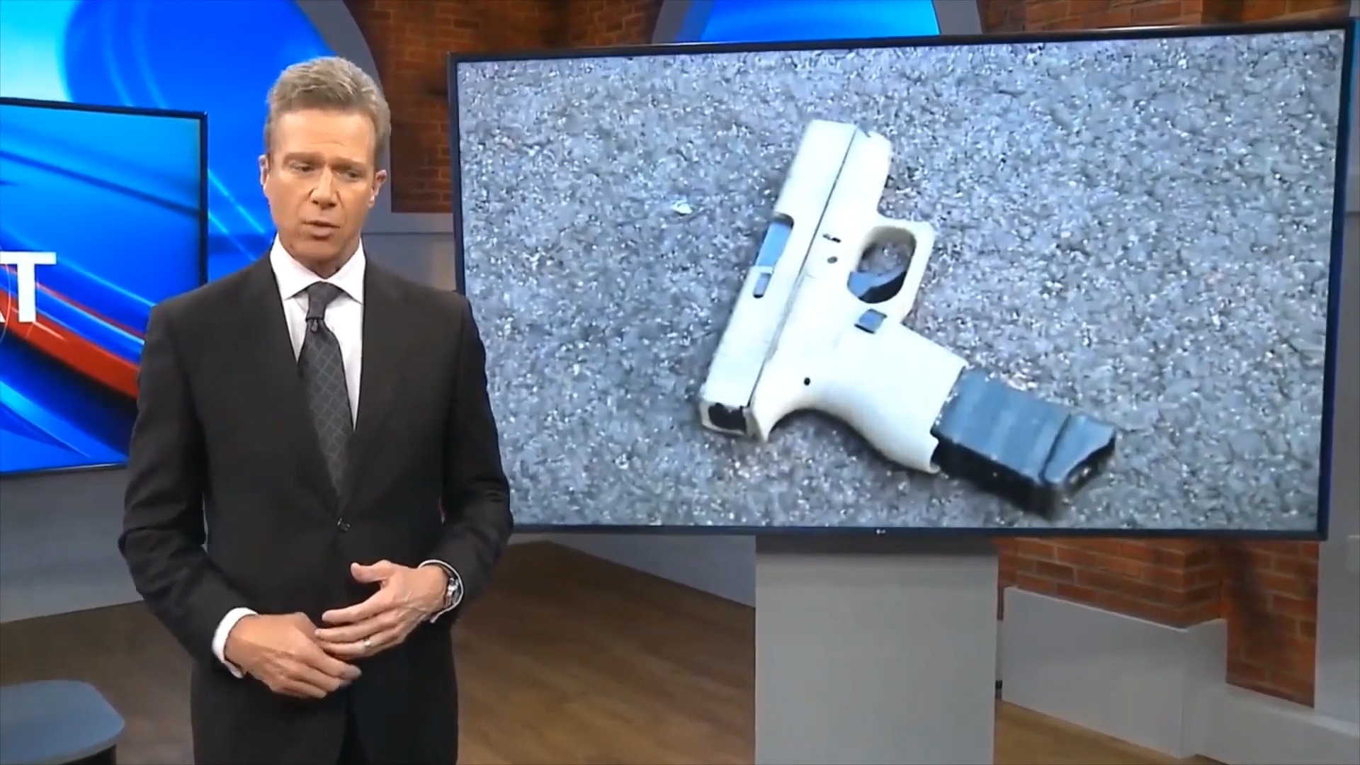 Police reaction said everything… TV reporters covered our magnet ...