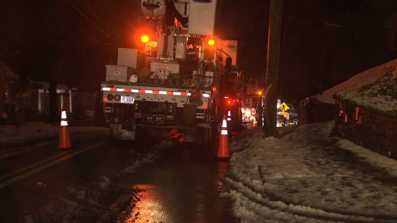 Power outages rise again as high winds move through Georgia