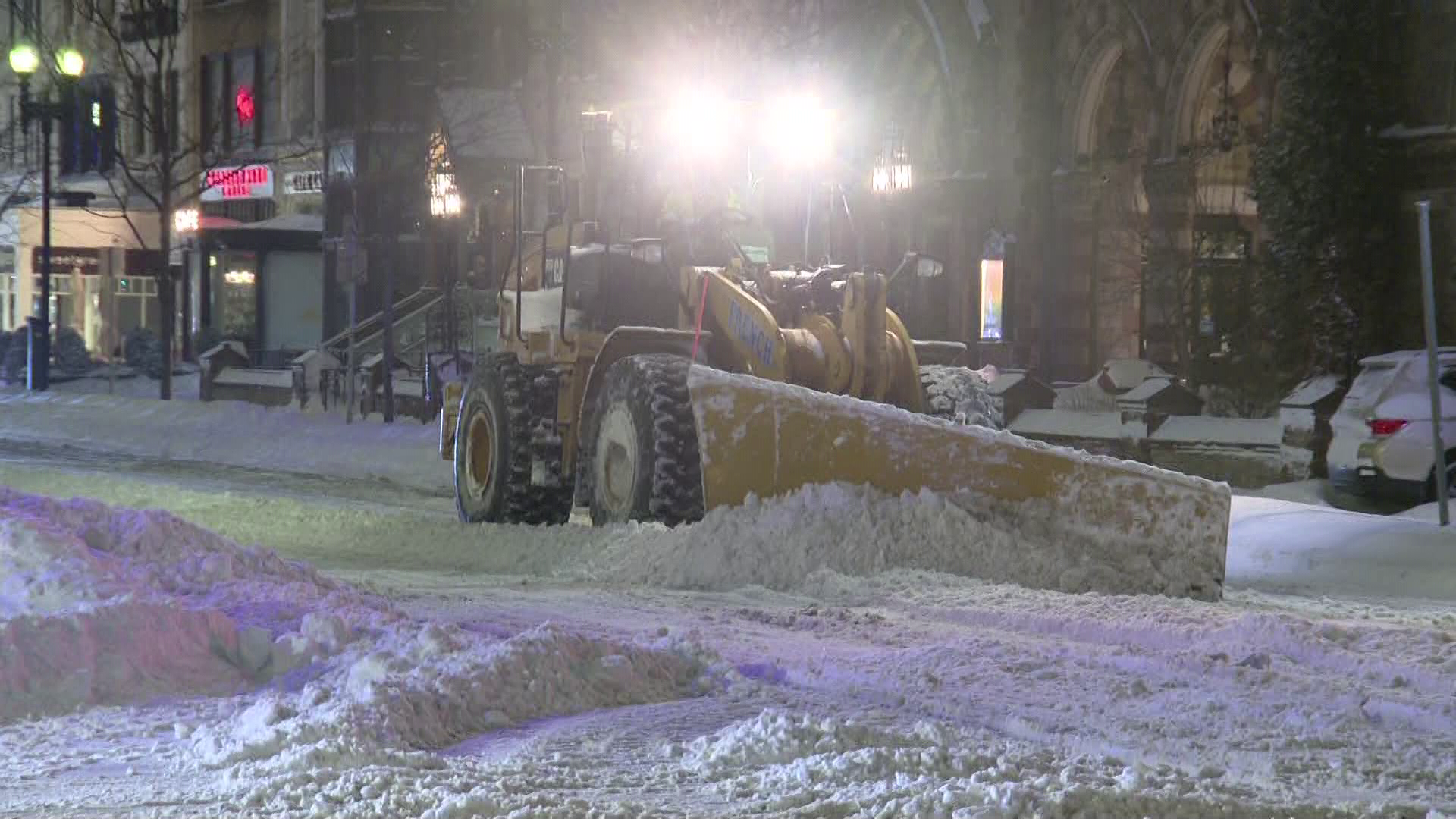 'Going to take all day': Boston digs out from nearly 2 feet of snow