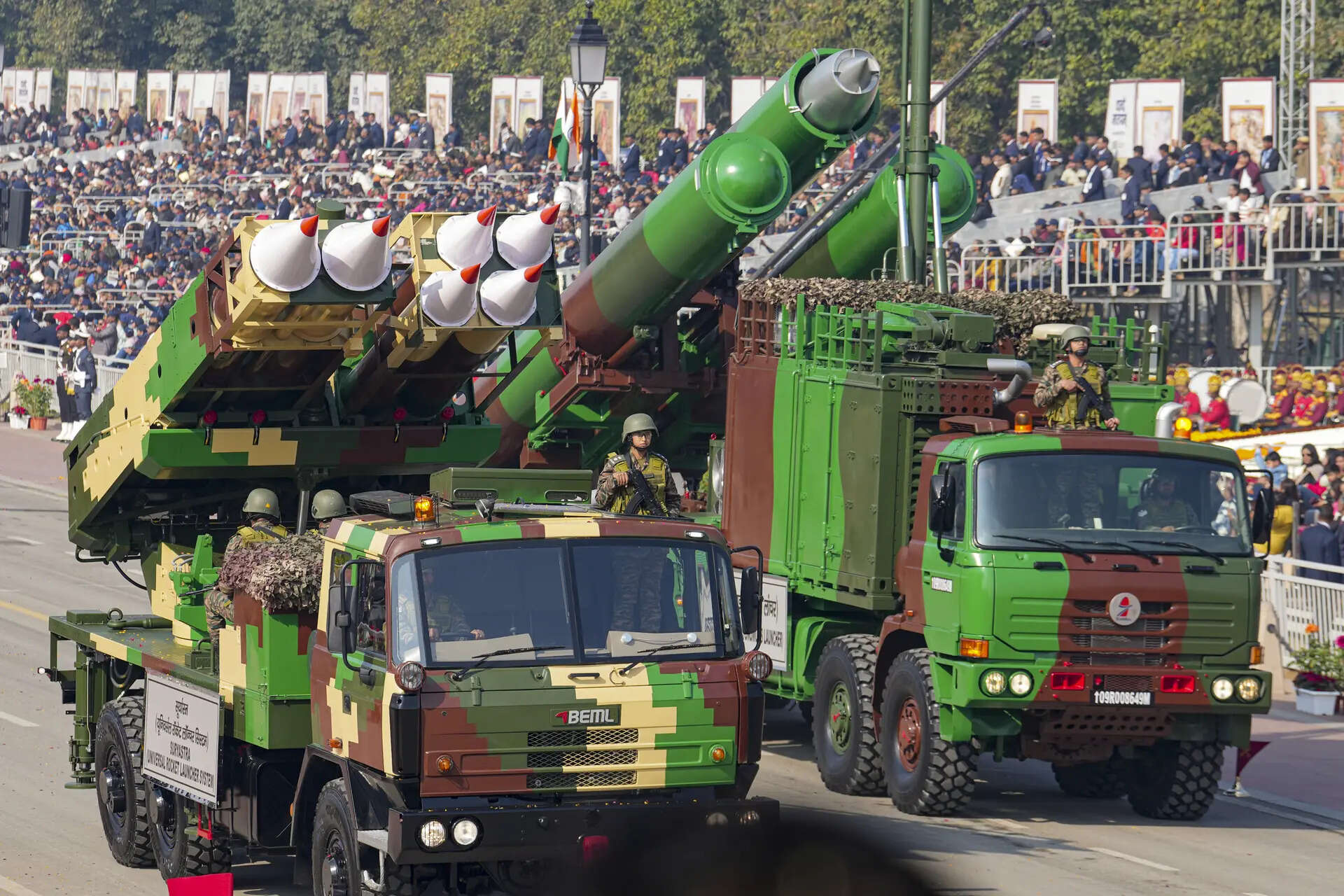 Many firsts at R-Day parade: Bhairav Battalion, Suryastra, 61 Cavalry ...