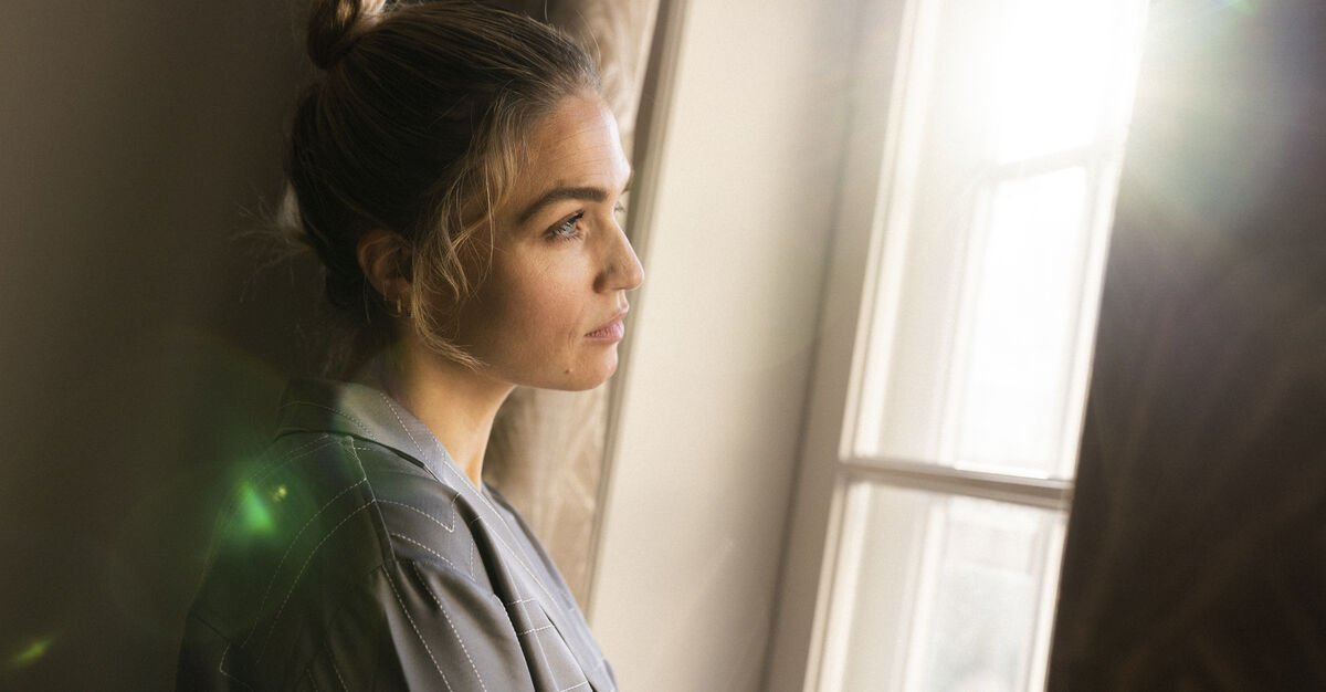 En tung dag: Christiane Schaumburg-Müller med hjerteskærende opslag