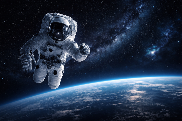 Did you know? Space is completely silent because sound needs air to travel