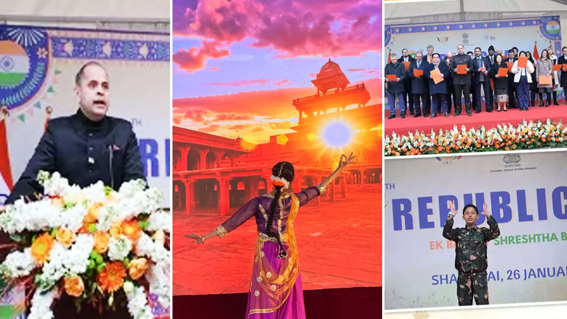 China: Indian diplomatic missions celebrate 77th Republic Day in ...