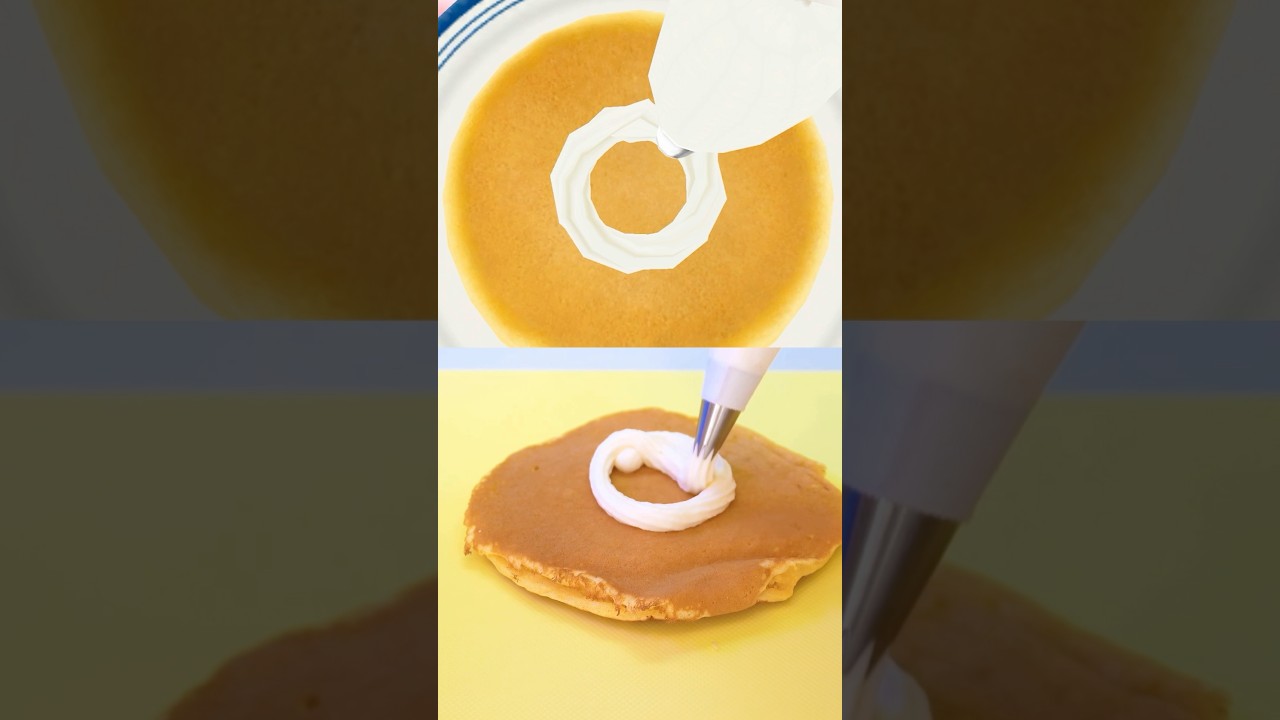 Following Cooking Mama pancake recipe in real life