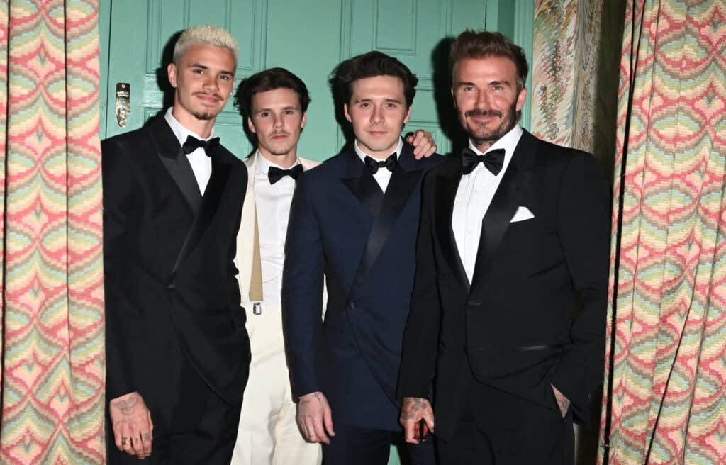 David Beckham fires cheeky shot at his son after Manchester United’s ...