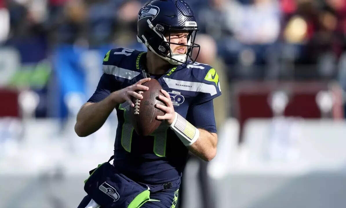 Hope you win it: Russell Wilson applauds Sam Darnold’s long road to ...