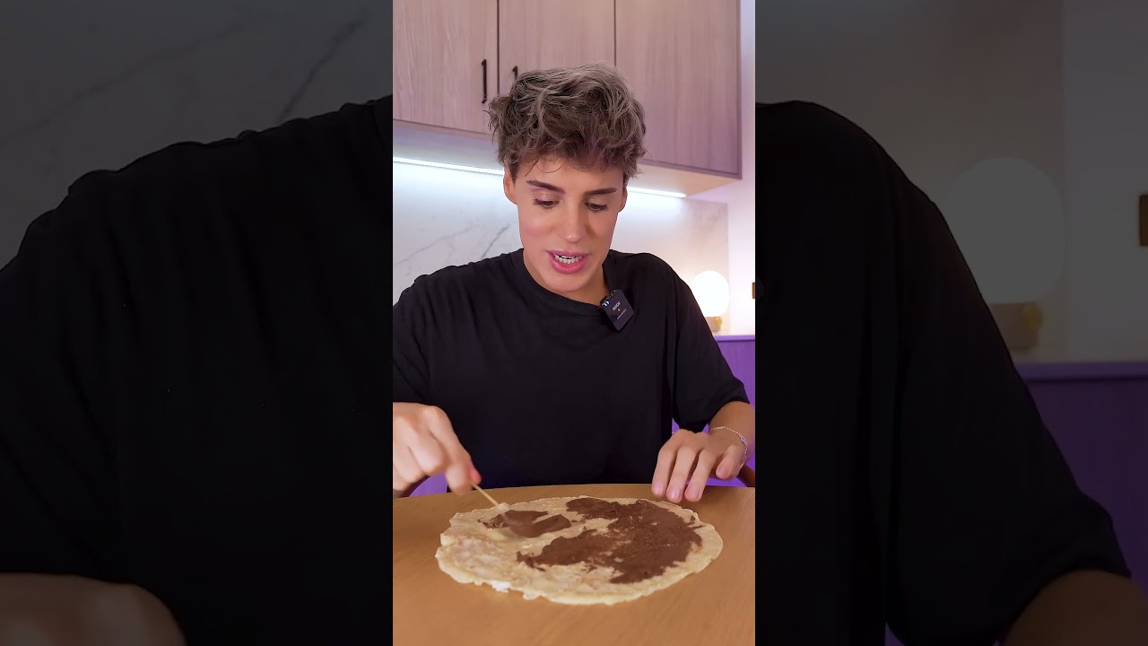 Learn how you can make crepes using only two ingredients