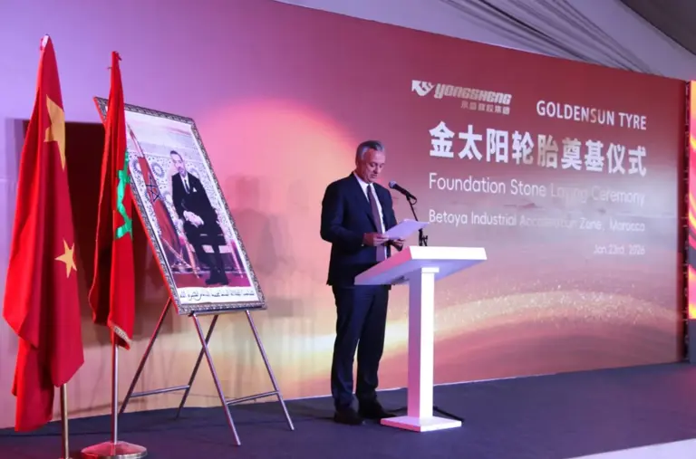 Marocco, Yongsheng costruisce la più grande fabbrica di pneumatici d’Africa