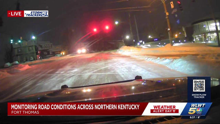 Tracking road conditions across Northern Kentucky after major winter storm